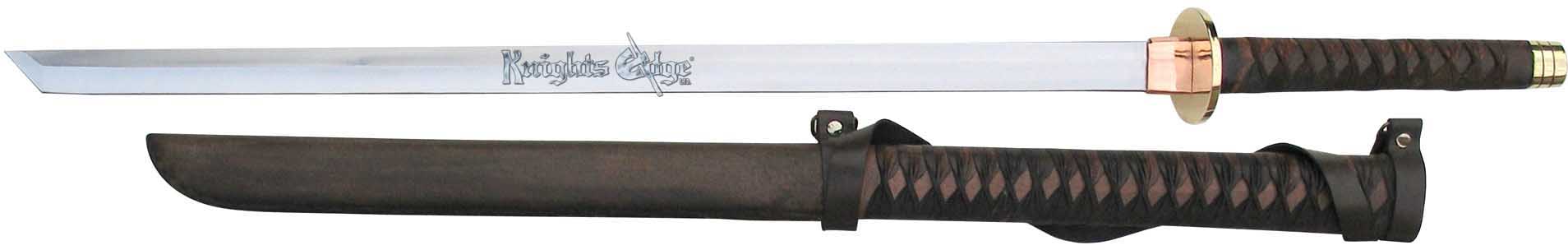 Braided Leather Japanese Ninja Sword