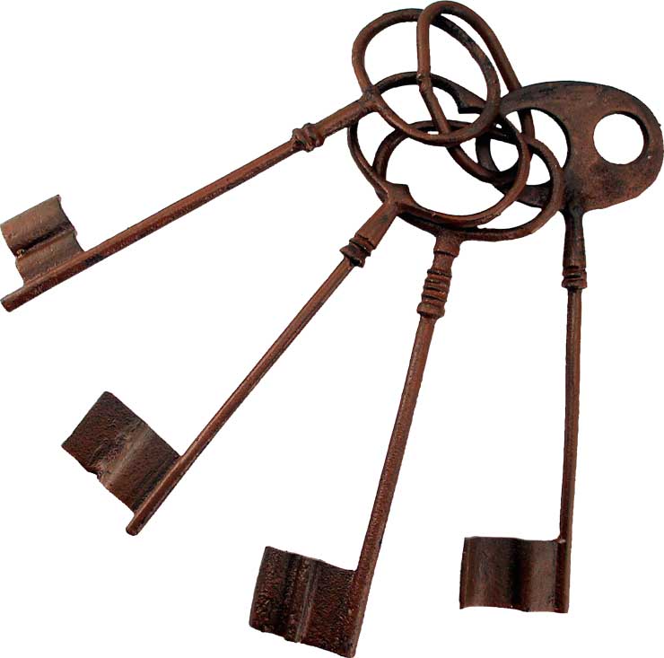 Decorative Giant Fortress Keys