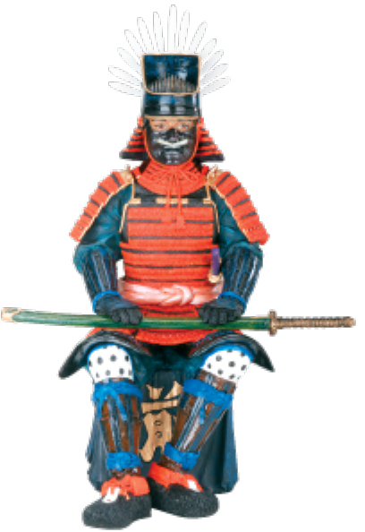 Toyotomi Hideyoshi Samurai Figure - Japanese Warrior Spirit Resin ...